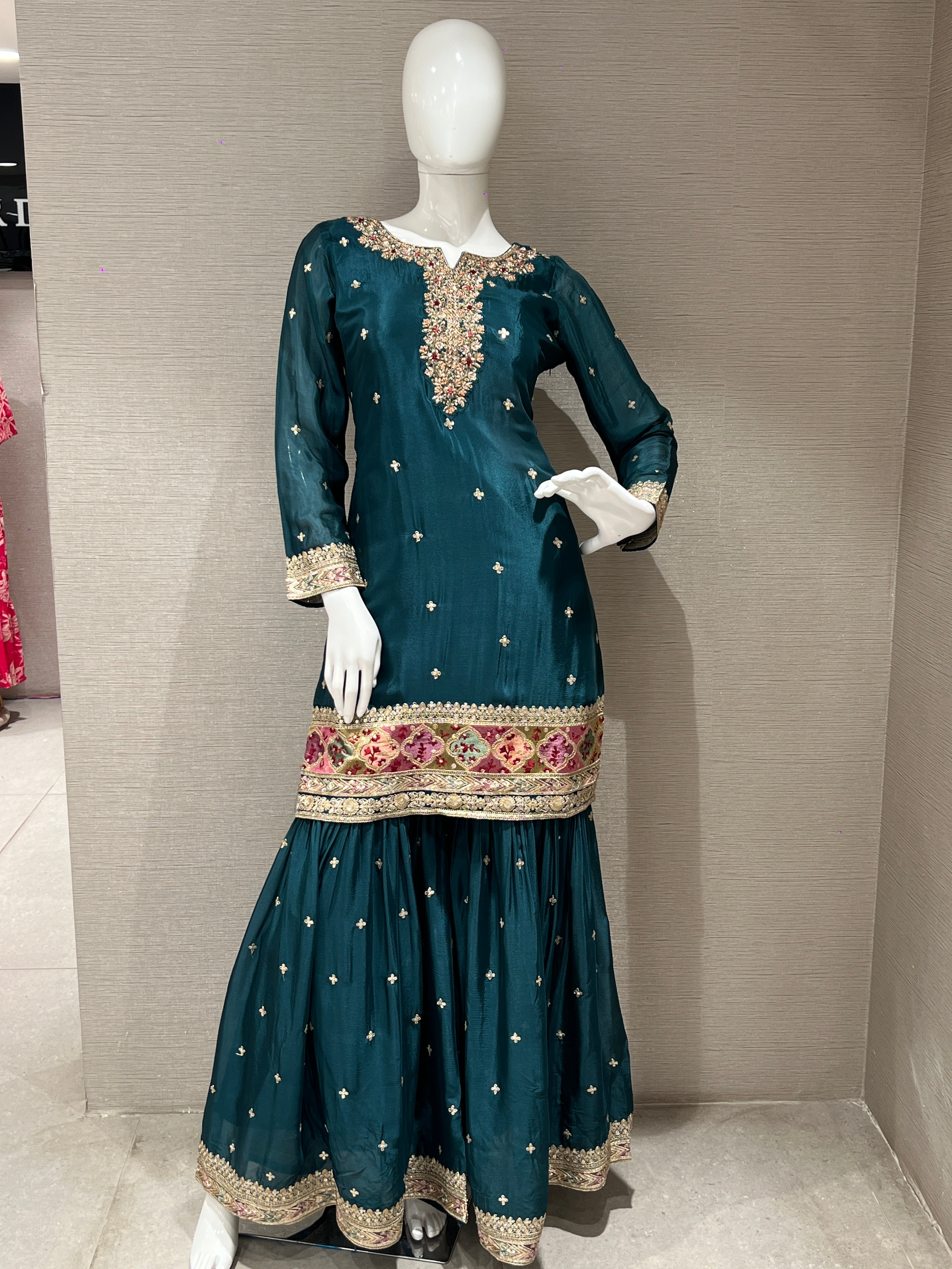 Palazzo, sharara , peplum ,Anarkali – tarangg.in